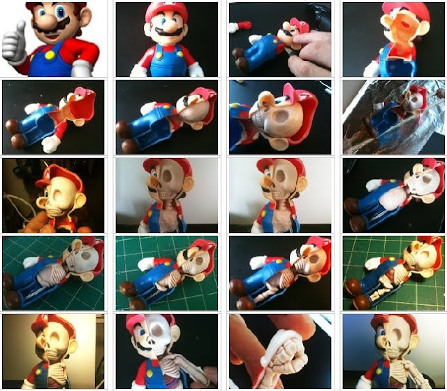 J.ME. (￣ε(#￣): Jason Freeny - Mario Anatomy